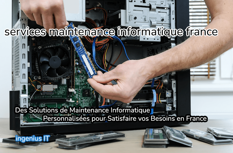 services maintenance informatique france - Ingenius IT