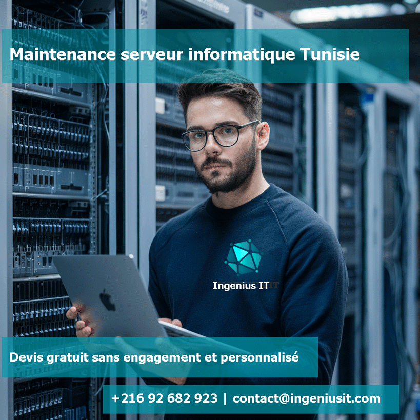 Maintenance serveur informatique Tunisie - Ingenius IT